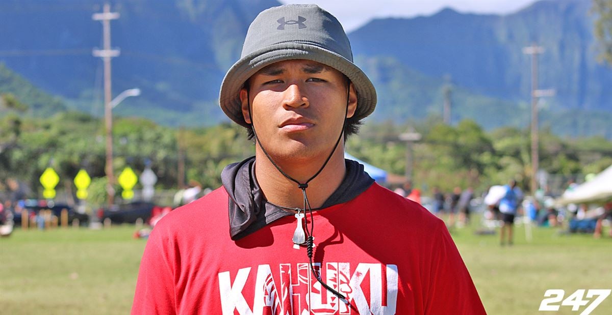 2026 TE Kekua Aumua making an early impression
