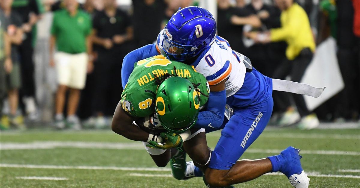 Video: Boise State safety Ty Benefield on Notre Dame loss, matchup with ...