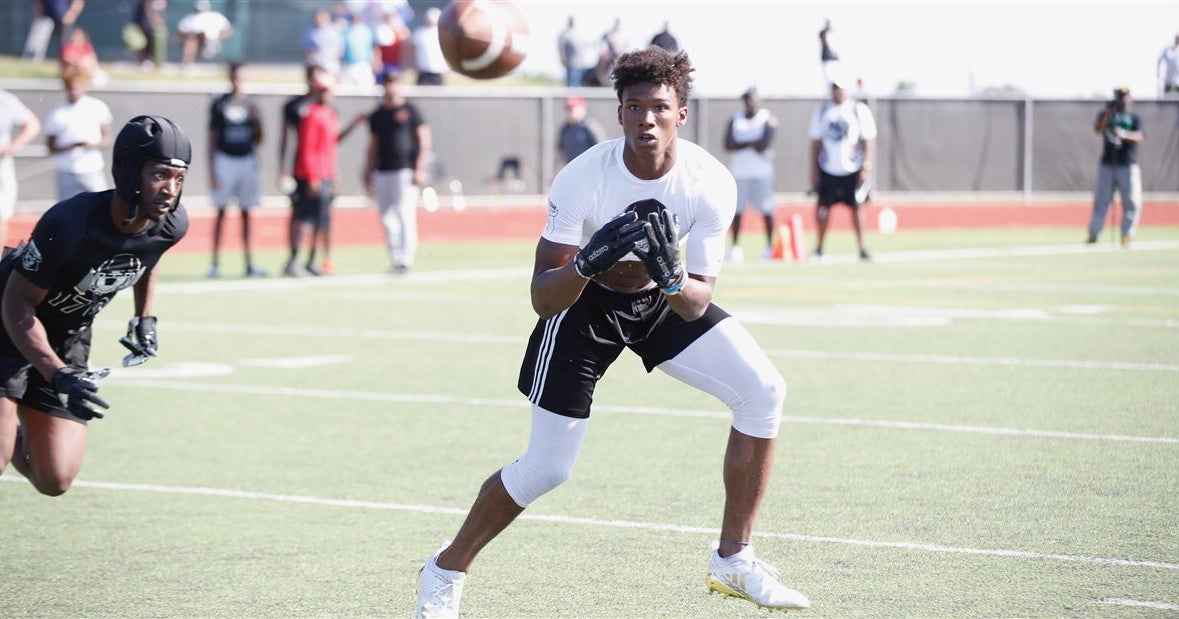 Watch: Garrett Wilson shows off at The Opening