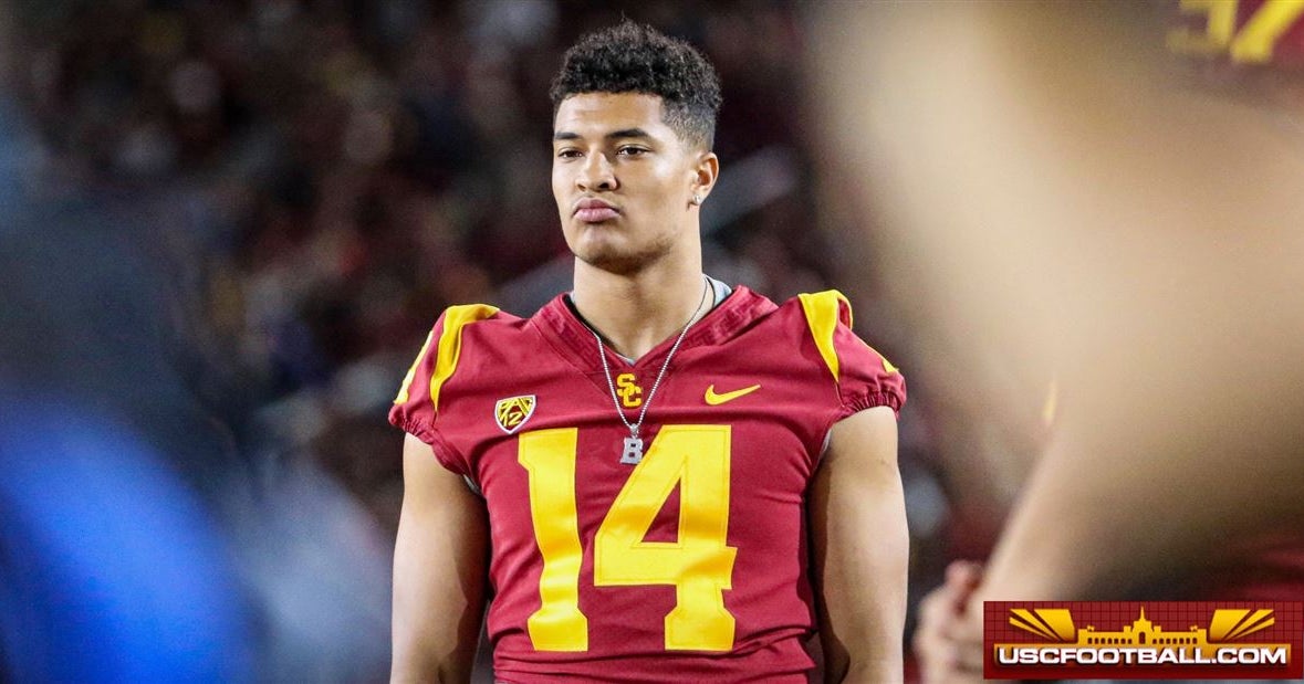 USC Football: 5-star transfer Bru McCoy makes practice debut