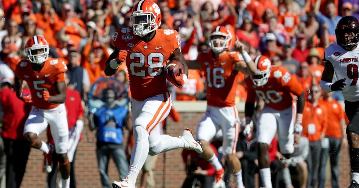 Report: Clemson grad transfer RB Tavien Feaster makes decision