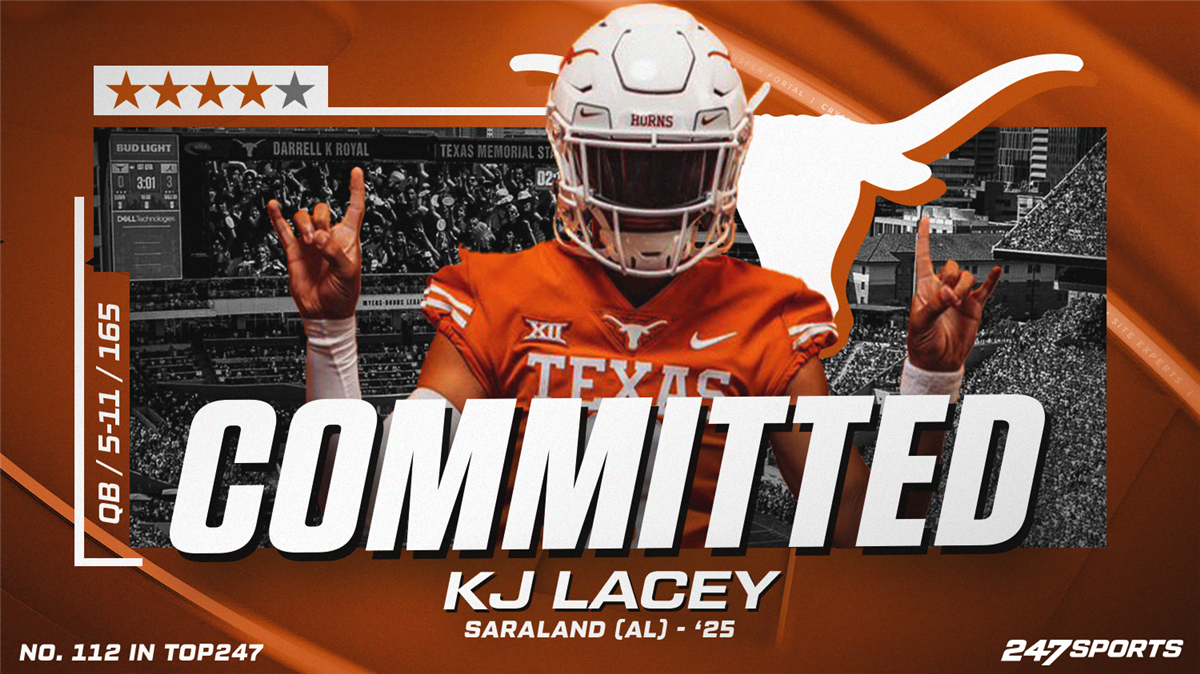 Top247 quarterback KJ Lacey commits to Texas