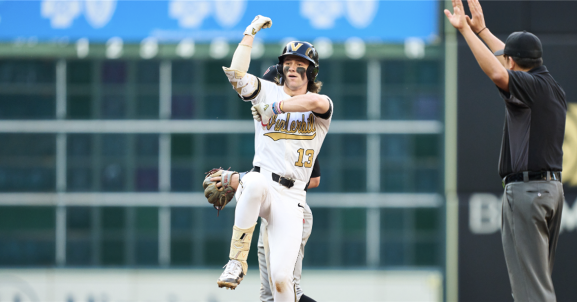 Vanderbilt shortstop Jonathan Vastine has one more thing on his ...