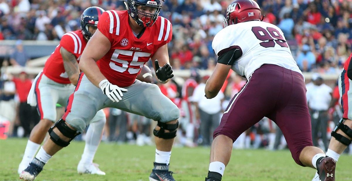 Ben Brown getting comfortable at center position
