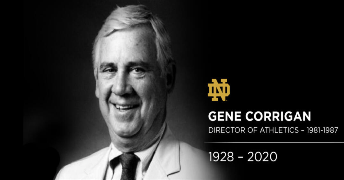 Former Notre Dame AD Gene Corrigan passes away at 91