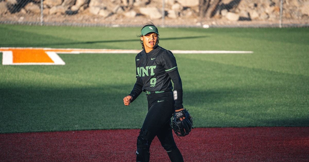 Peters, UNT softball open series with victory over UTEP