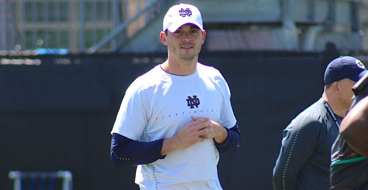 Notre Dame football: Marcus Freeman opens up about Tommy Rees chewing ...