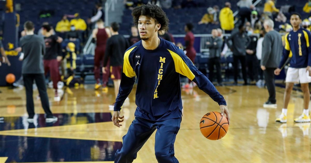 Stronger, more athletic Isaiah Barnes enters second year at Michigan