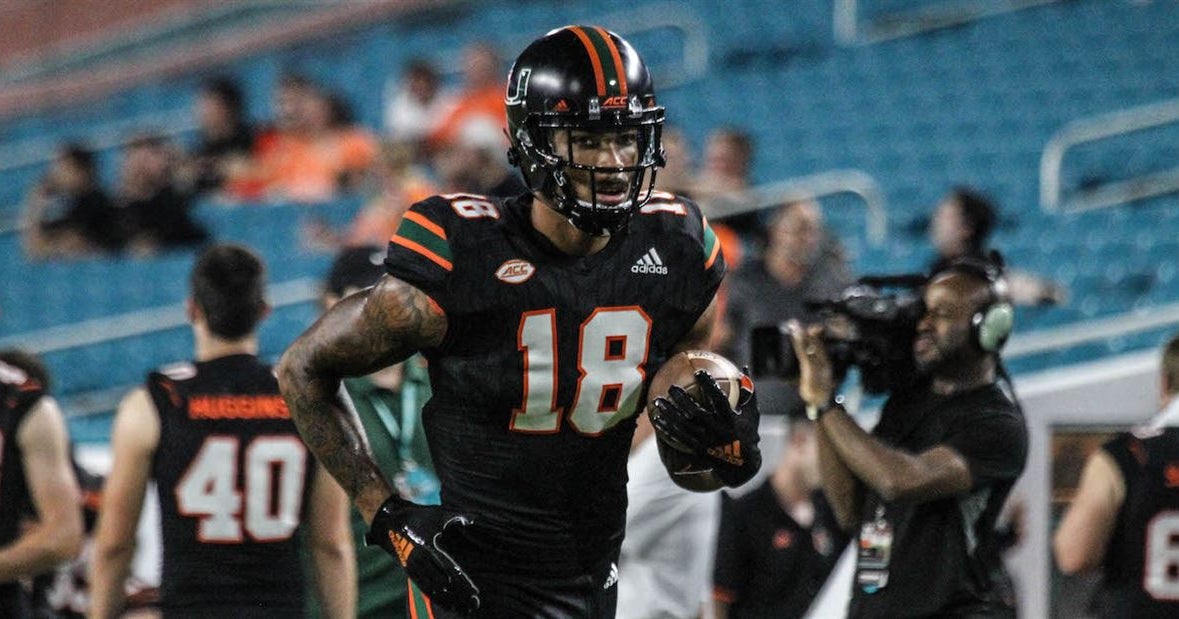 Miami grad transfer receiver Lawrence Cager sets ISU visit