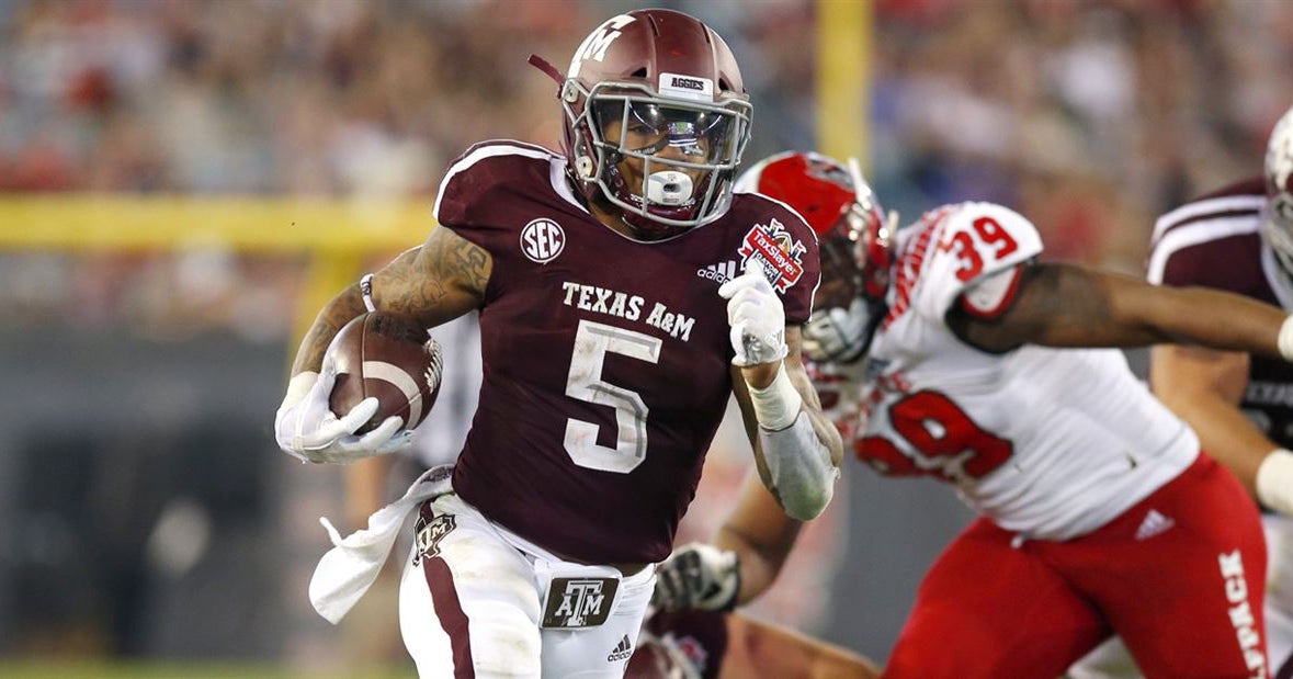 Trayveon Williams breaks A&M single-season rushing record