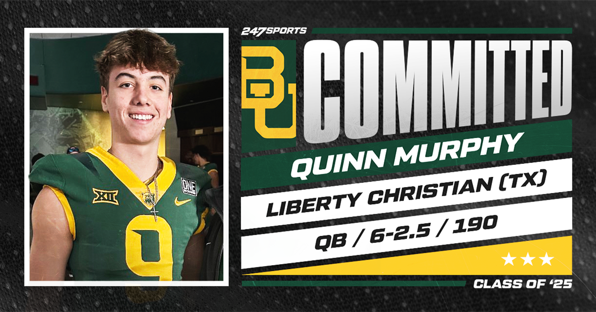 Three-star 2026 quarterback Quinn Murphy commits to Baylor football