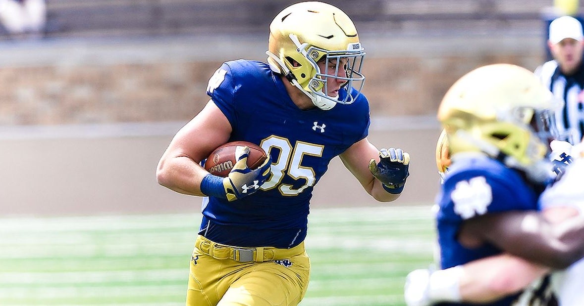 Ex-Notre Dame football TE George Takacs transfers to Boston College