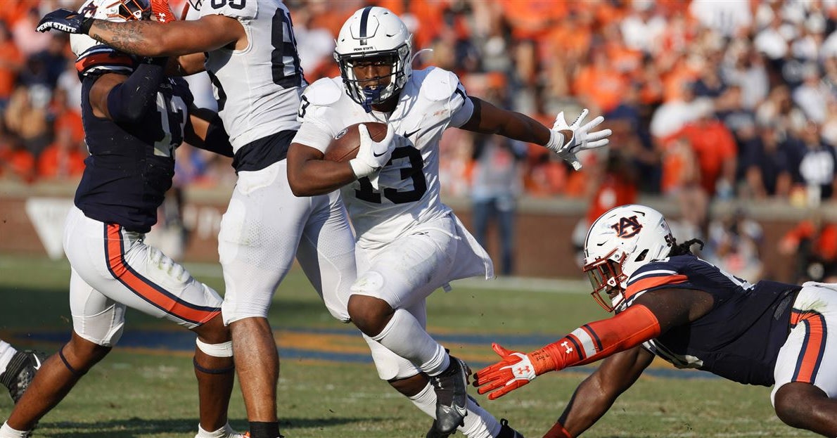 Penn State freshman Kaytron Allen finds early success at running back ...