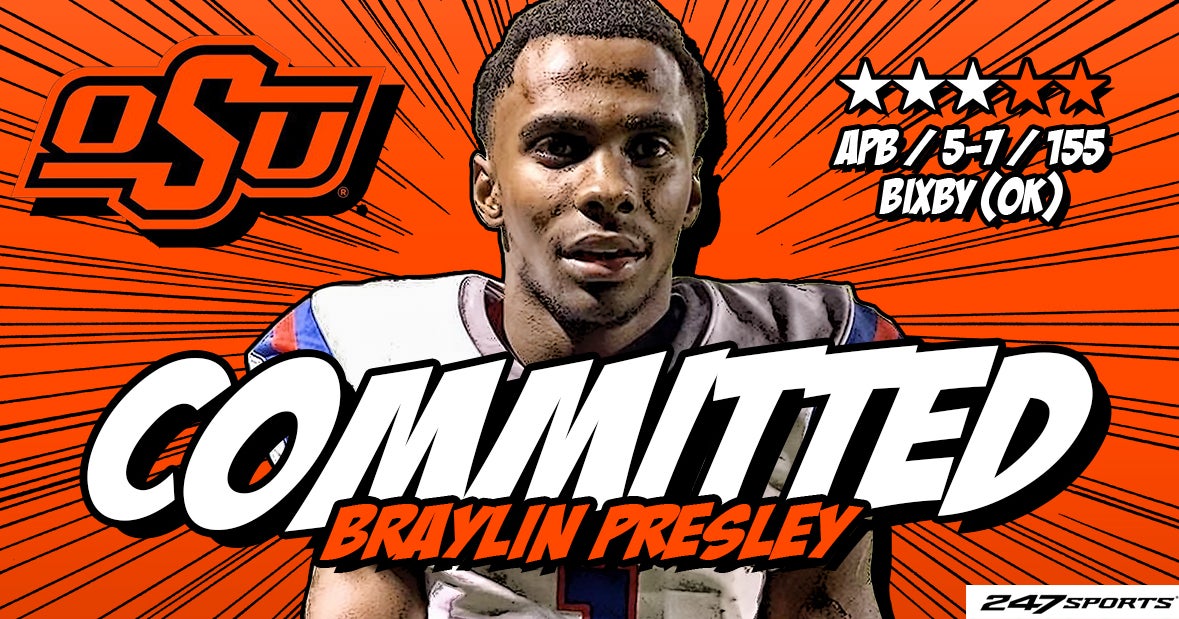 Bixby ATH Braylin Presley commits to Oklahoma State