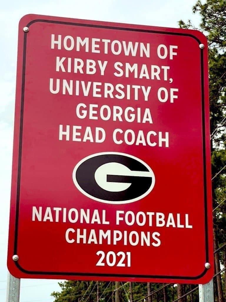 Georgia welcome signs