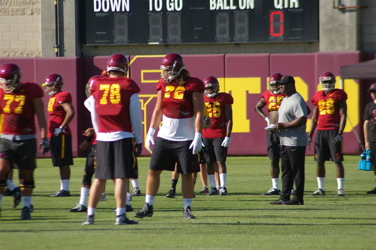 Final USC depth chart projection