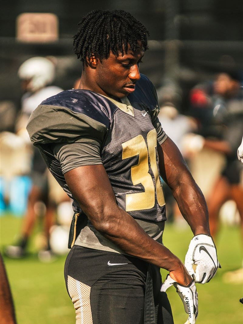 Photo Gallery: UCF football holds practice on first day of class