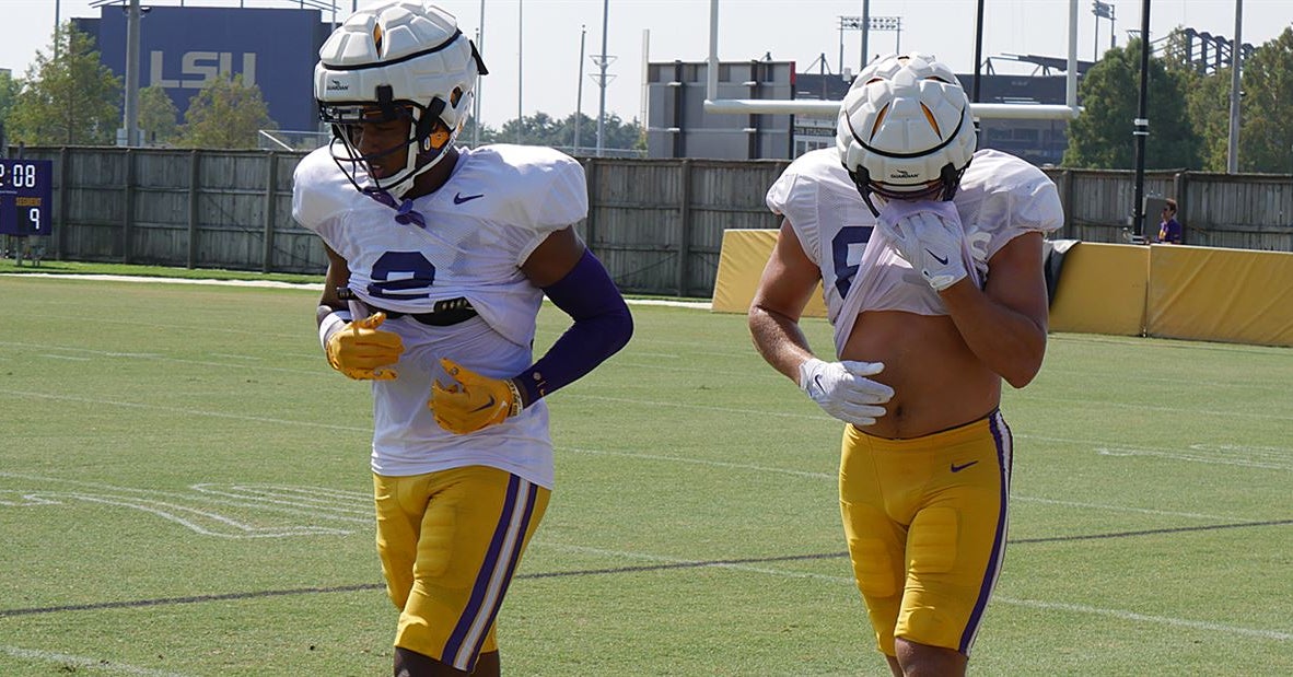 LSU football 2024 post fall camp depth chart