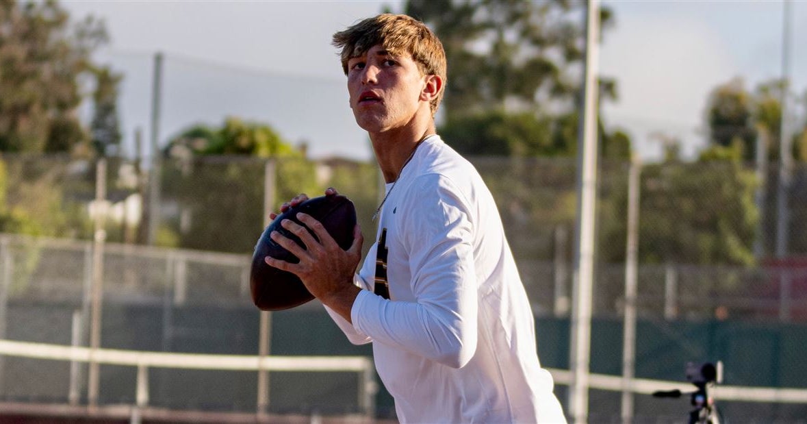 Top247 QB Austin Novosad talks about his Notre Dame visit "definitely ...