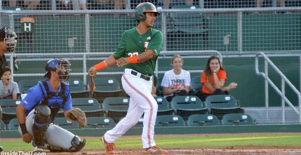 Anthony Vilar has 3 RBIs, leads No. 7 Miami in 13-6 win