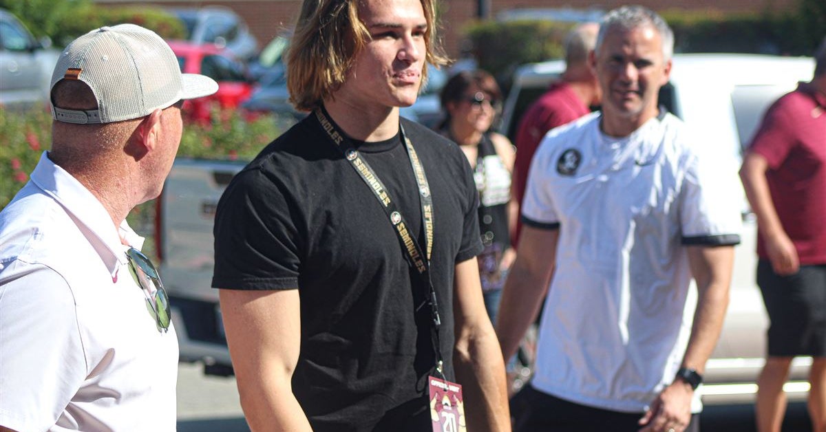 WATCH: 4-star LB Blake Nichelson gives latest on Florida State official ...
