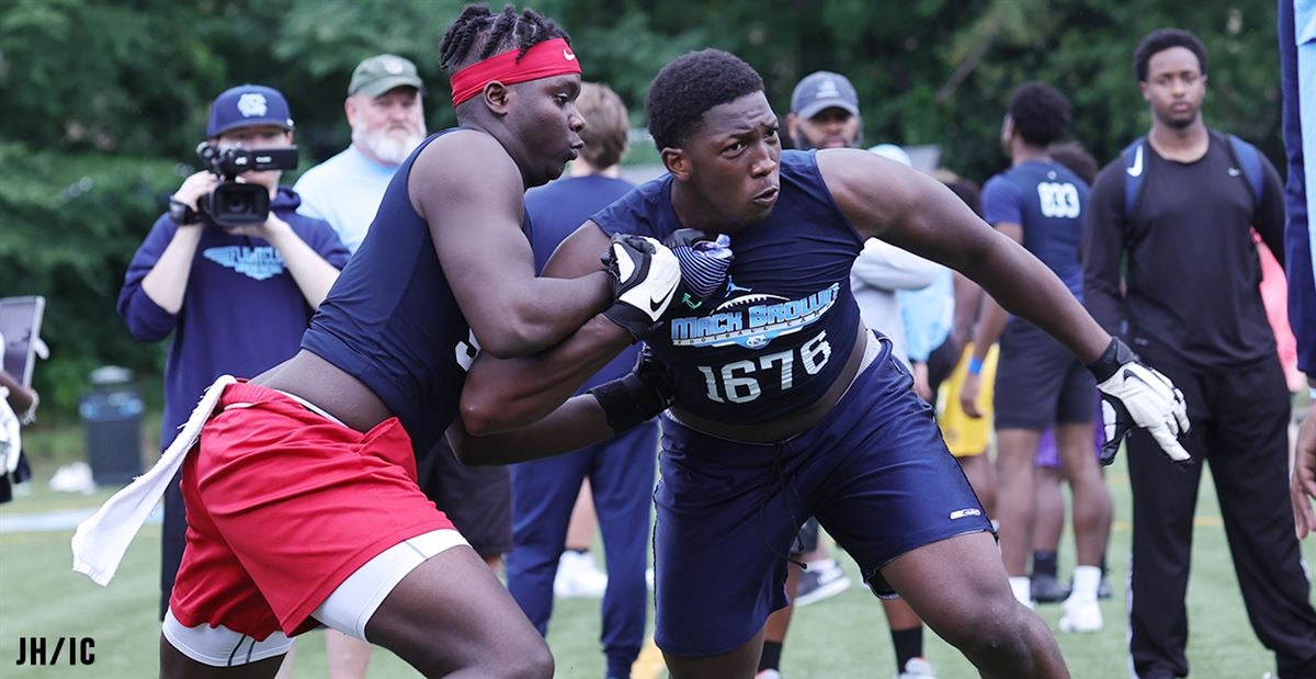 Photos: Wednesday 7-on-7 UNC Camp