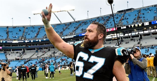 Panthers salute Ryan Kalil as career comes to an end