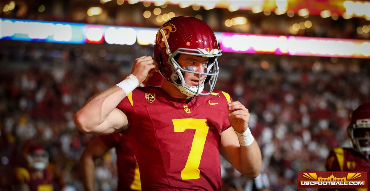 Miller Moss’ intangibles standing out to QB coach Luke Huard - Football ...