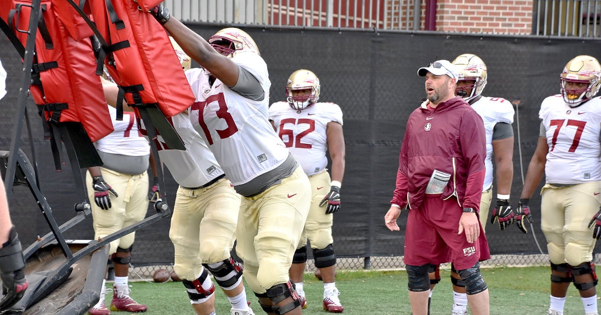 FSU Spring Practice, Day 6: Creating space up front