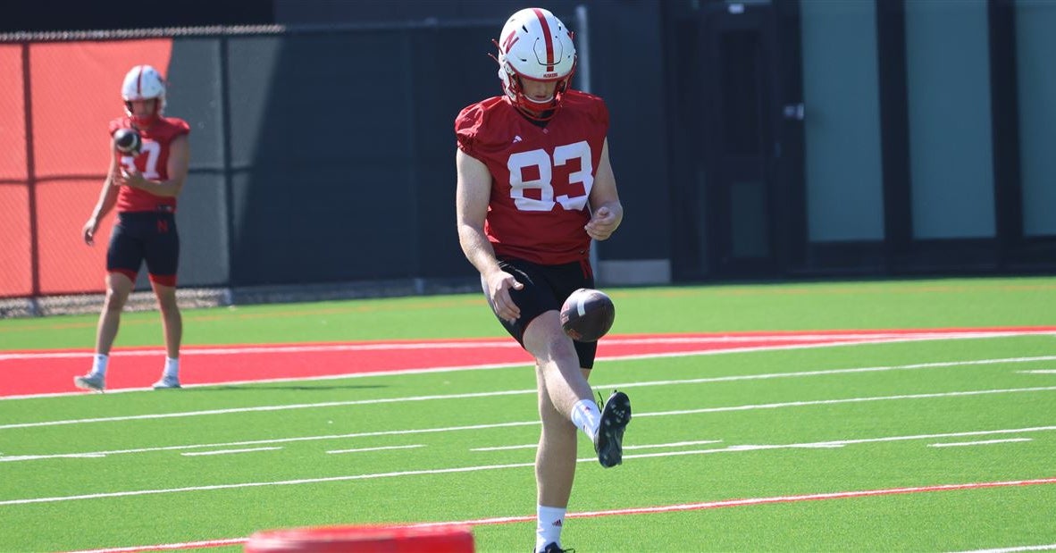 Archie Wilson showing his personality and punting chops right away to ...