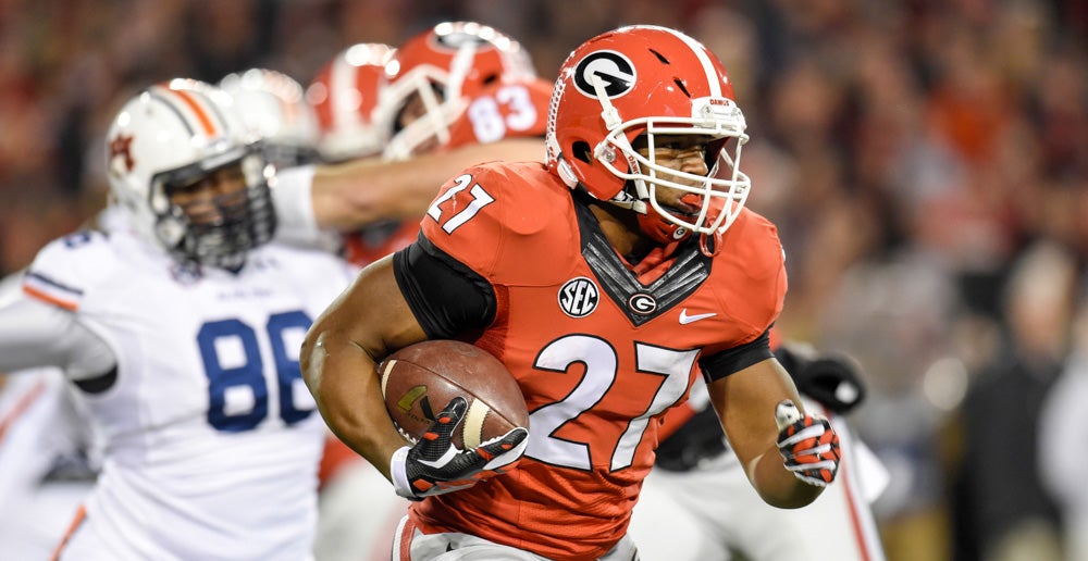 Athlon ranks Georgia's Nick Chubb as best RB in SEC