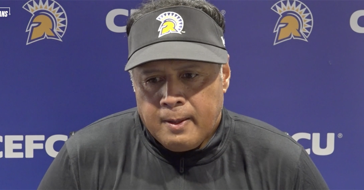 Coach Niumatalolo calls SJSU's win at Air Force 'monumental'