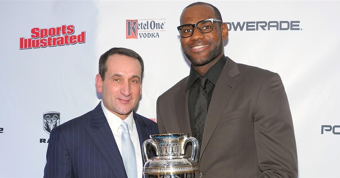 LeBron James says Mike Krzyzewski's Duke career 'unbelievable' ahead of ...