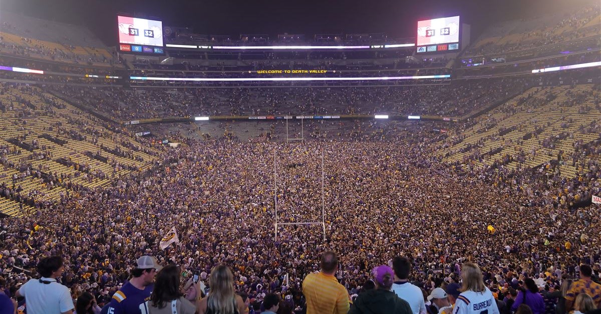 LSU's game-winning conversion generates minor earthquake at Tiger Stadium