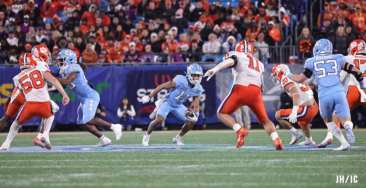 UNC Snap Counts vs. Clemson