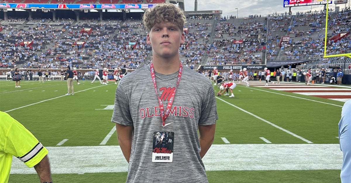 Ole Miss kicking tires on 2027 tight end Jake Sneed