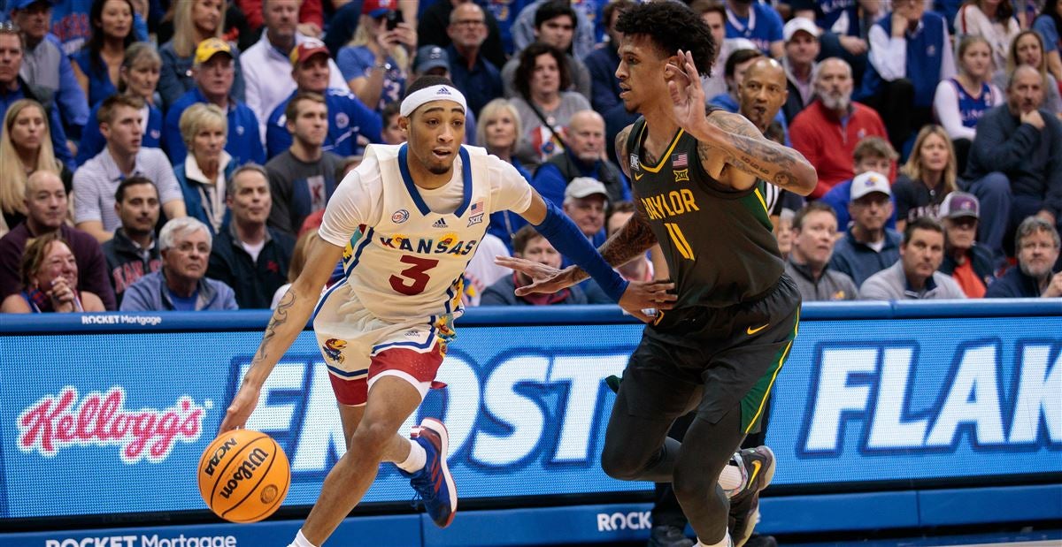 ‘Player of the game’ Dajuan Harris’ second-half takeover spurs KU to ...