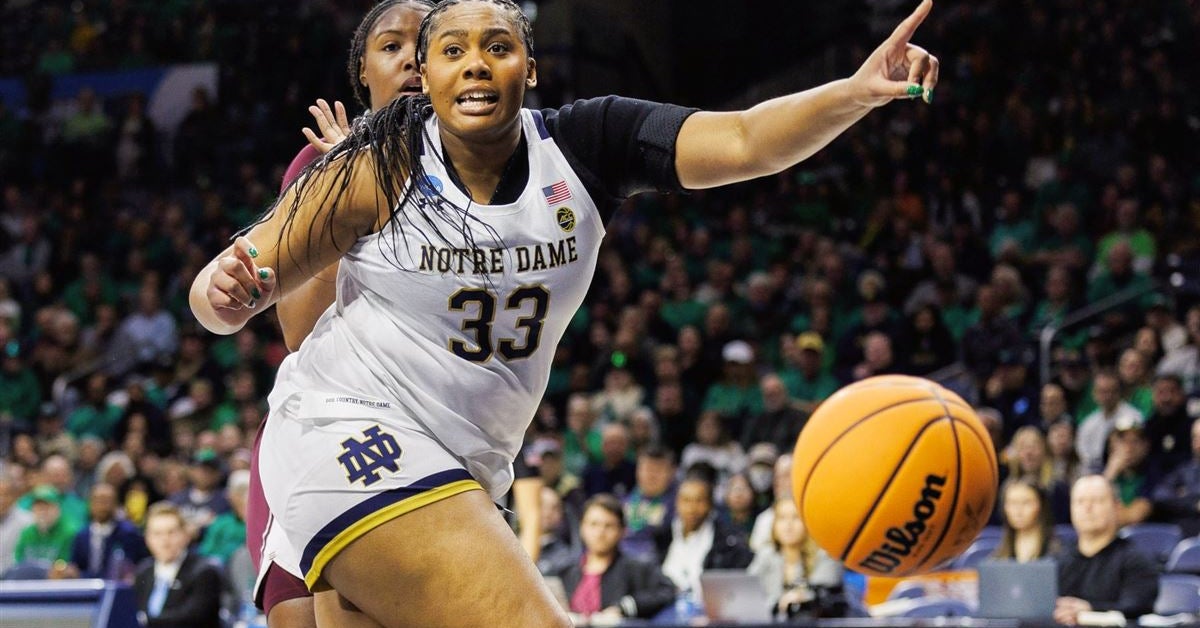 Notre Dame Sweet 16 Bound After Hard-fought 53-48 Victory Over ...