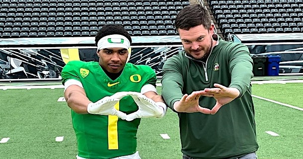 Former USC WR Gary Bryant raves about weekend official visit to Oregon ...