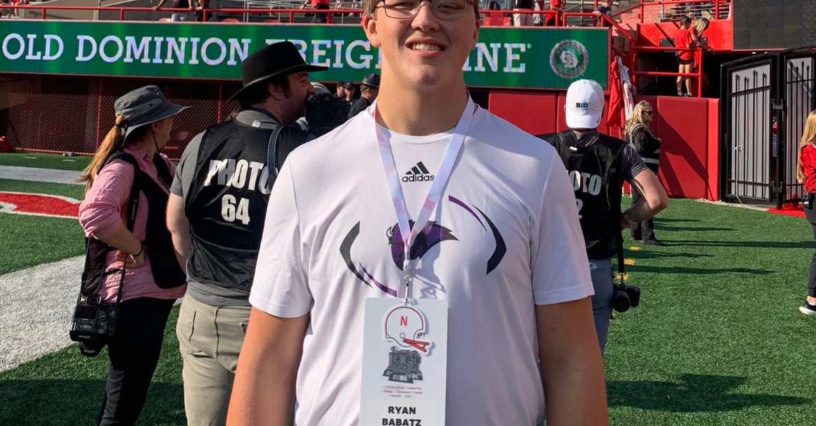 2025 OL Ryan Babatz returning to Nebraska following offer