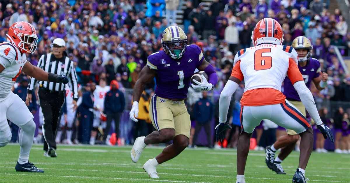 Instant Reactions Following Washington's 42-25 Win Over Illinois