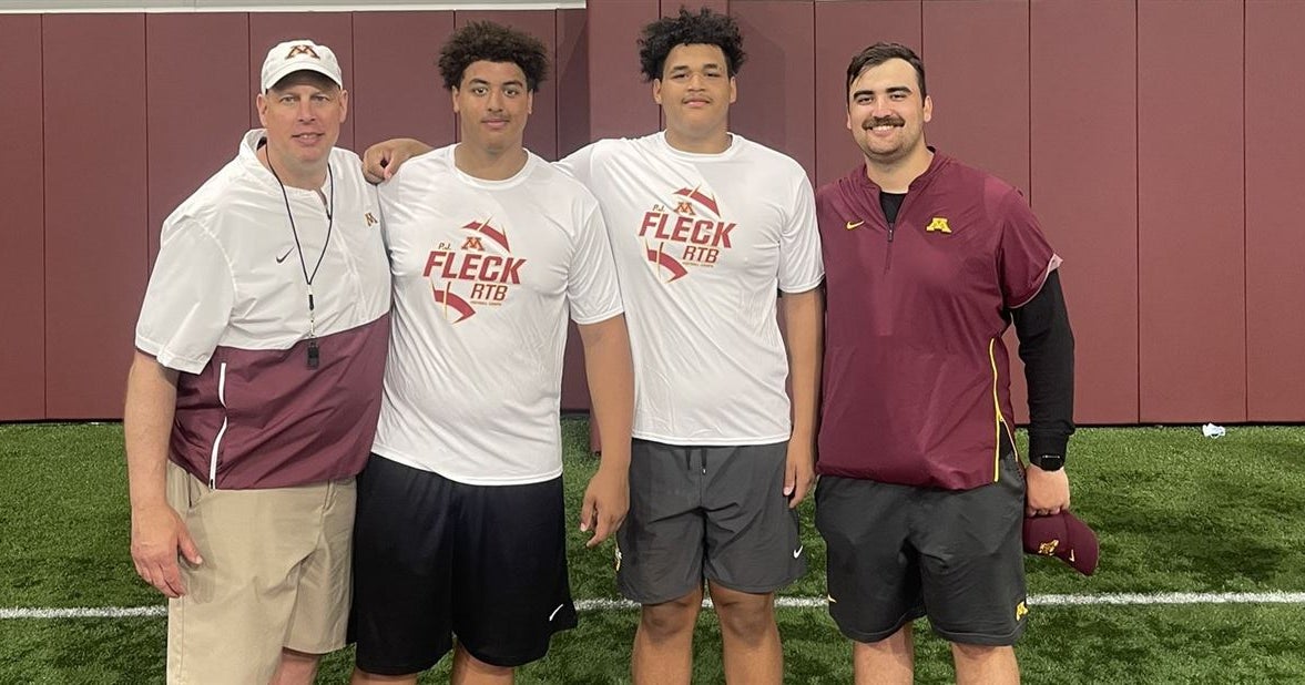 Minnesota Football is the first offer for '24 Irondale OL Emerson Mandell