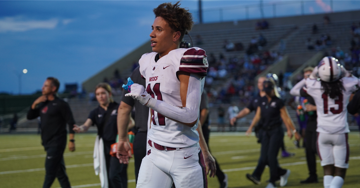 2024 composite 4-star safety Peyton Morgan talks upcoming Texas Tech OV ...