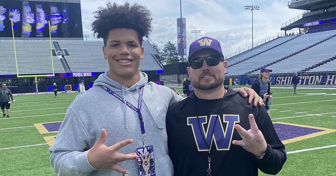 2024 OL Devin Brooks talks Washington spring game, new Miami offer