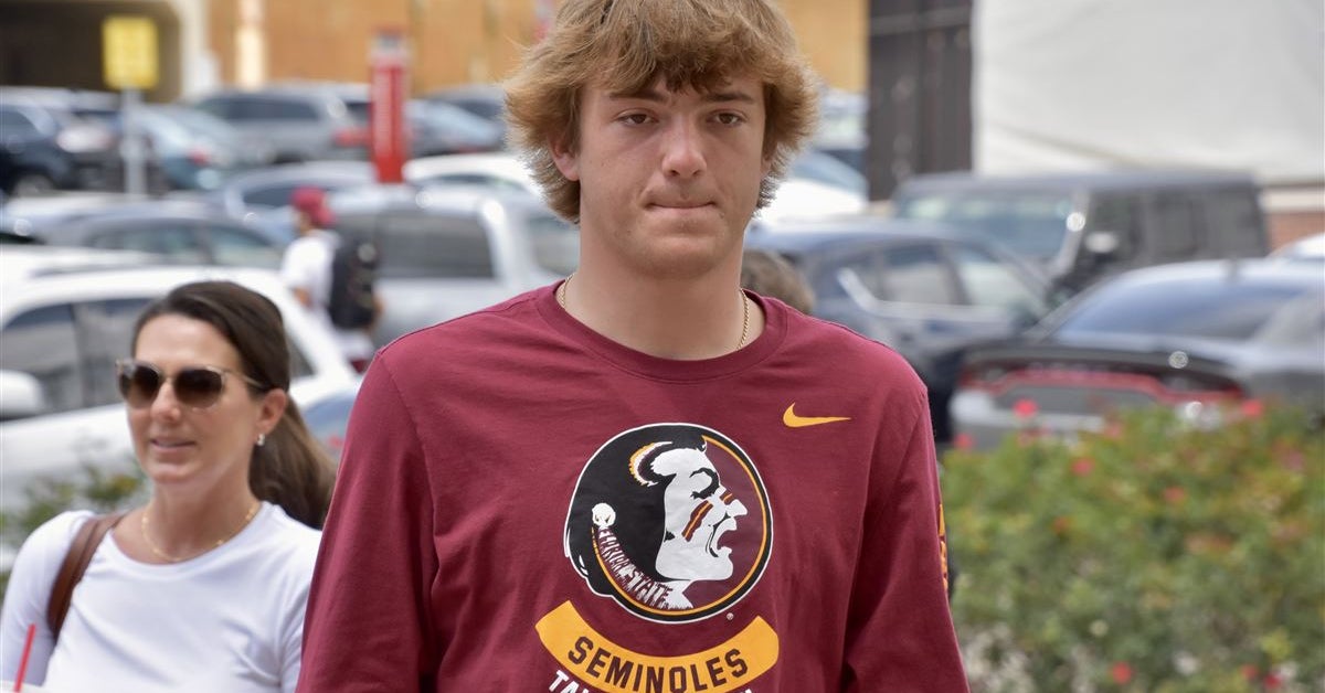 Florida State quarterbacks coach Tony Tokarz checks in on four-star ...