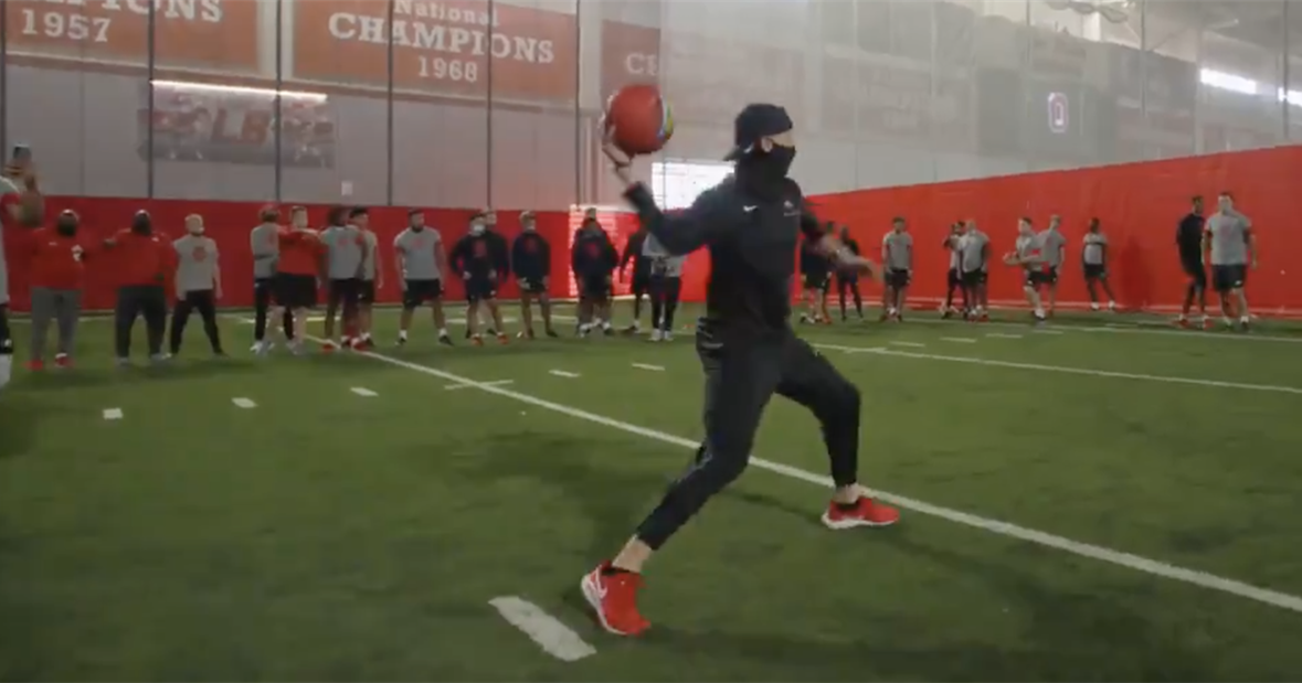 Watch: Buckeyes play dodgeball in Best Fridays in Football
