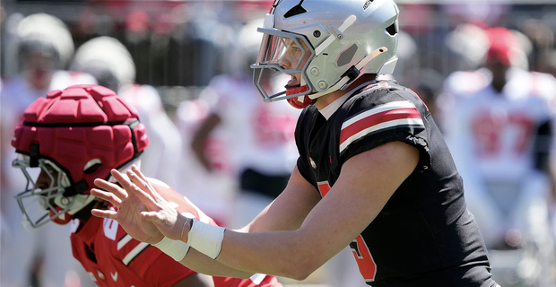 Julian Sayin seizes opportunity at Ohio State spring game, Ryan Day ...