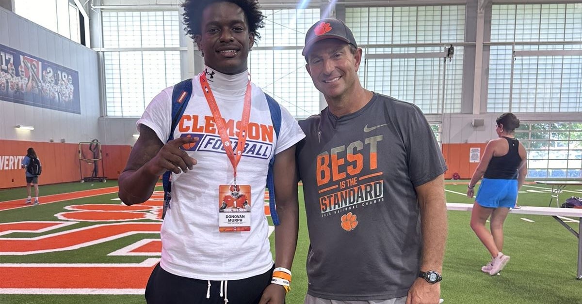 Clemson separating itself as a main contender for Donovan Murph after ...