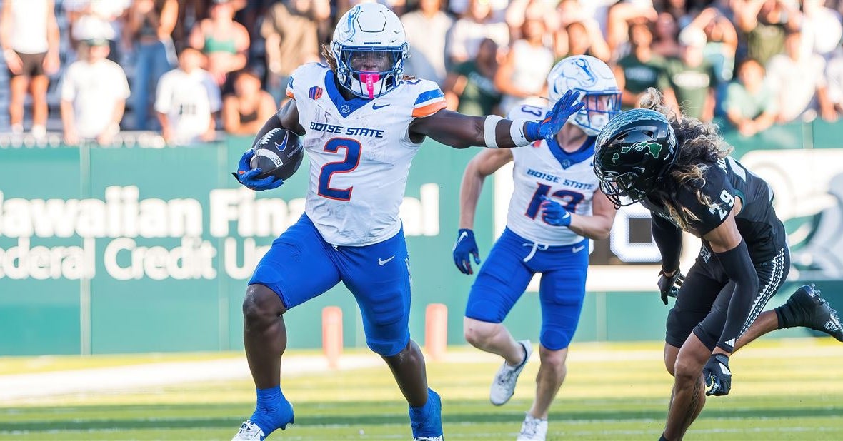 Chicago Bears looking into top running back prospects, including Ashton Jeanty and Omarion Hampton