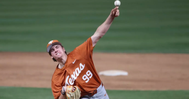 Texas true freshman pitcher Dylan Volantis named as a consensus All ...